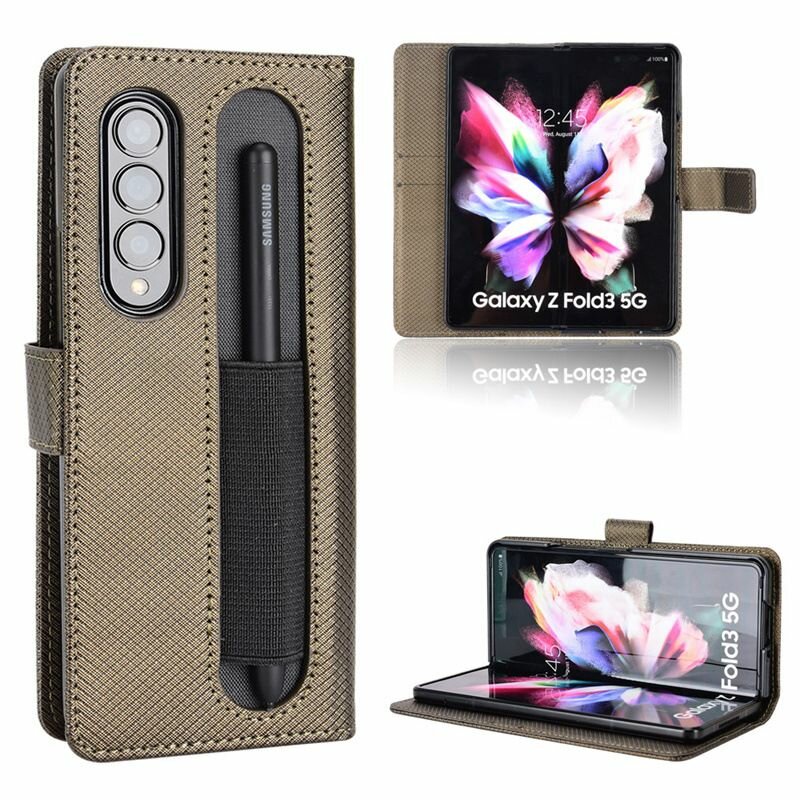 Многофункциональный защитный чехол-книжка MyPads для Samsung Galaxy Z Fold4