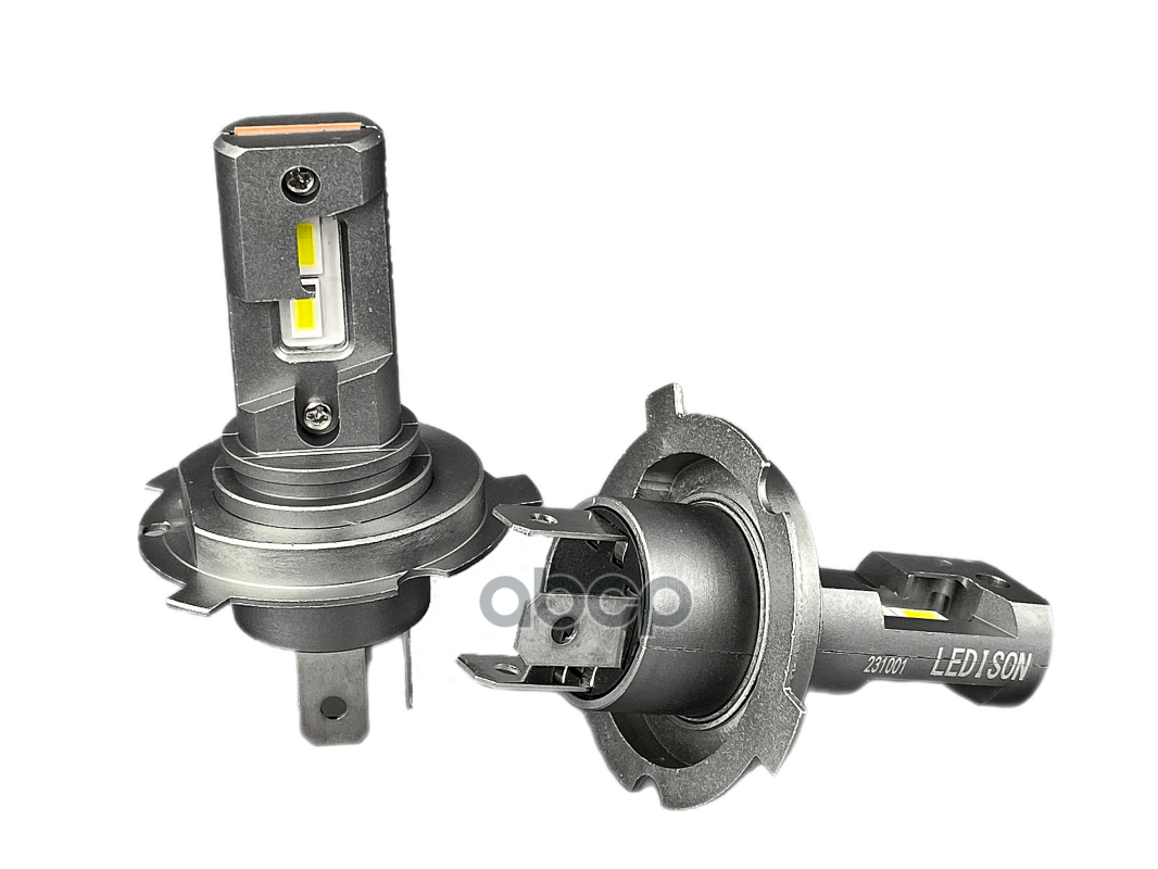 Лампа светодиодная H4-12/24V 20W, 2000Lm, 5000K (Canbus), серия Compact No 3 12-24v LEDISON арт. No3H4 - высокое качество