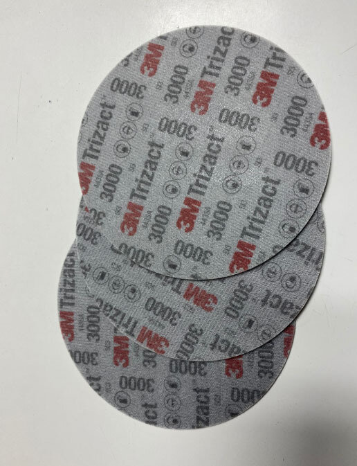 Полировальный круг 3M Trizact P3000 50414, абразивный, 3шт