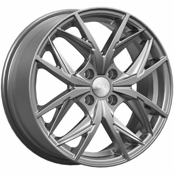 Колесный диск Скад Асти 6.5x16 4*100 ET49 DIA54.1 Графит