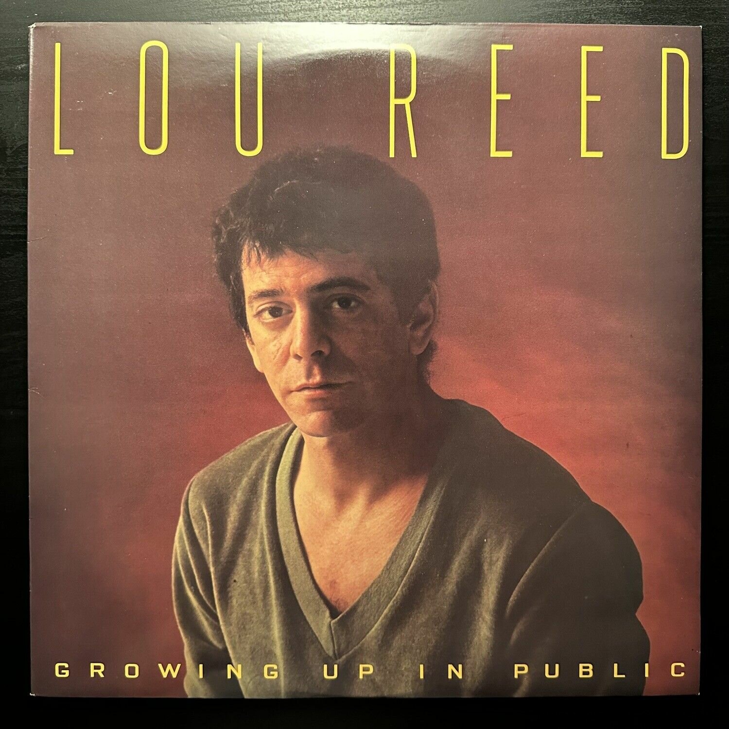 Виниловая пластинка Lou Reed Growing Up In Public (Швеция 1980г.)