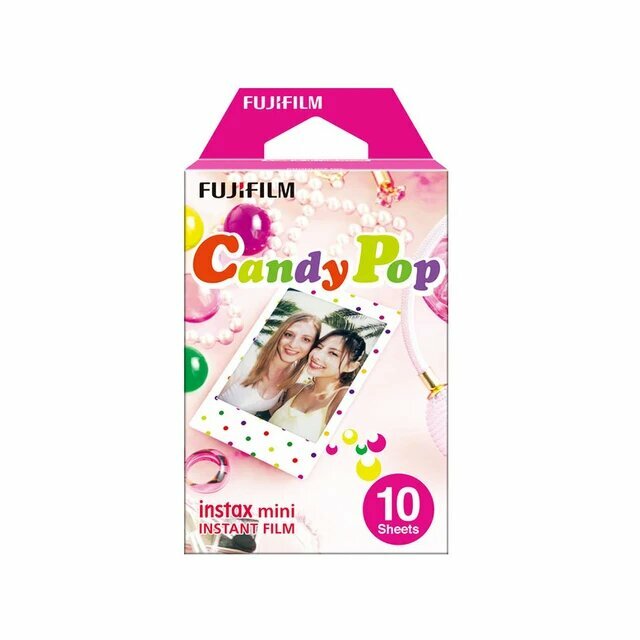 Fujifilm Instax Mini Film Mini 12 белая монохромная 10/20/30 листов 10 Sheet Candy Pop