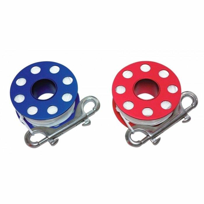 Катушка шпуля Sopras 30м алюминиевая синяя