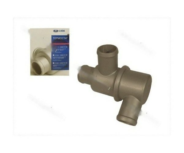 Термостат 2101-07 Lada Image регулирует температуру охлаждающей жидкости в системе