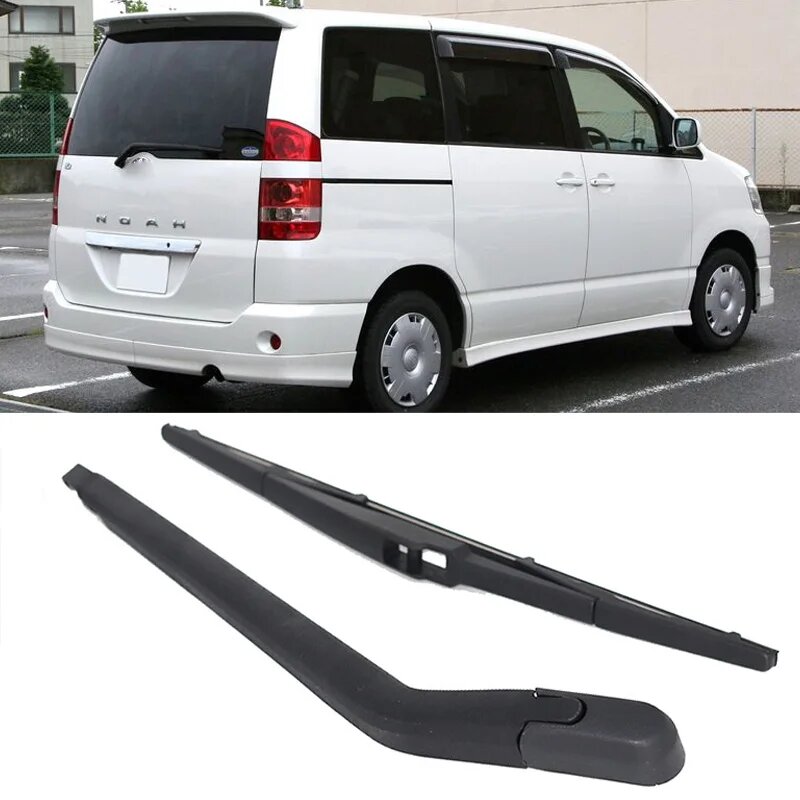 Щетка и рычаг стеклоочистителя заднего лобового стекла автомобиля для Toyota Ноя (R6) 2001-2007, аксессуары для заднего лобового стекла автомобиля