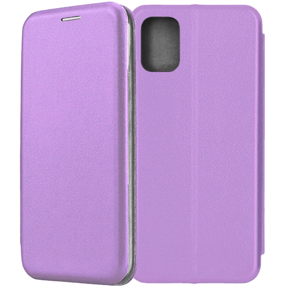 Чехол-книжка для Samsung Galaxy A51 A515 фиолетовый / подставка, отделение для карт