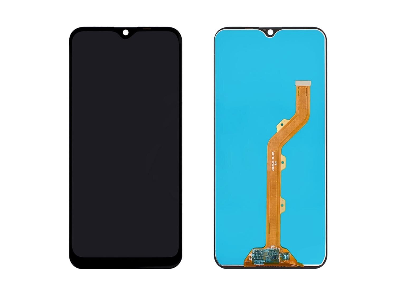 Дисплей (экран) в сборе с тачскрином для Tecno Camon 11S черный (TFT-совместимый) / 720x1520