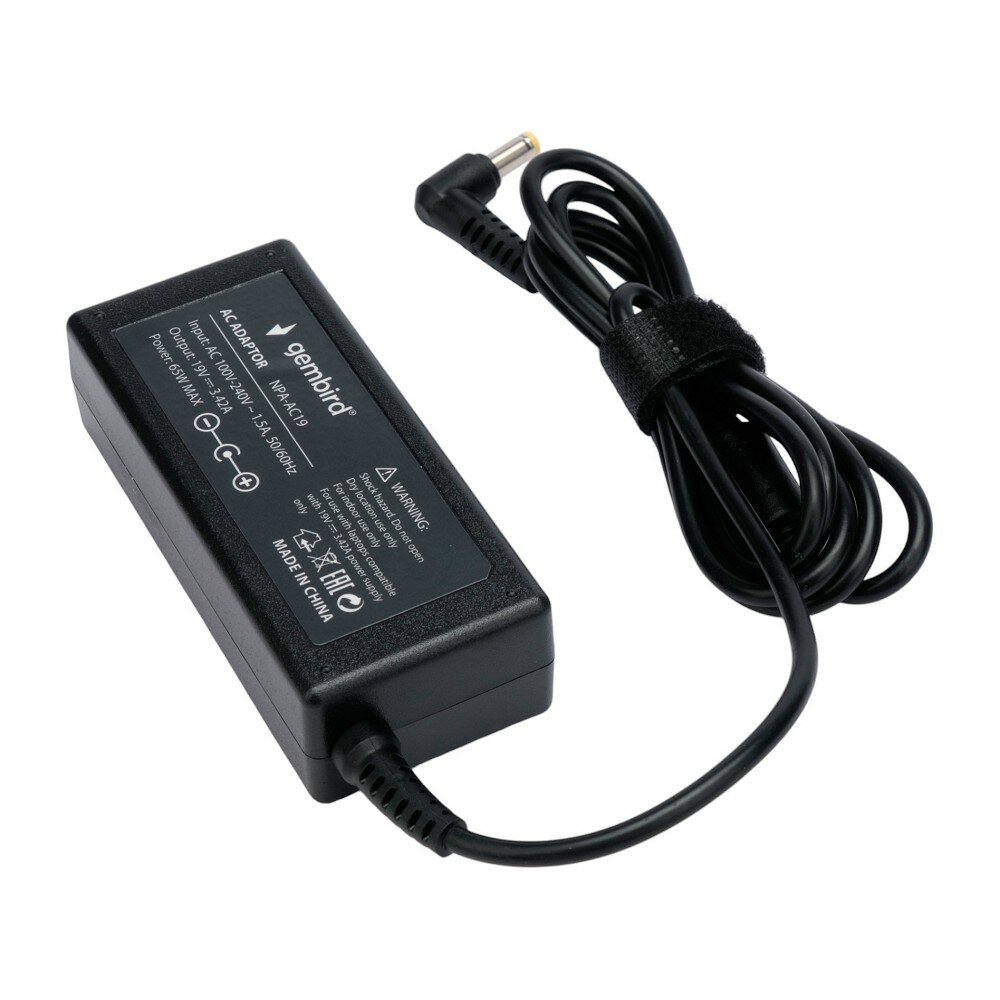 Адаптер питания Gembird NPA-AC19