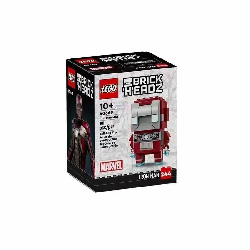 Конструктор Lego 40669 Brickheadz Железный человек ,101 деталь — фото 1
