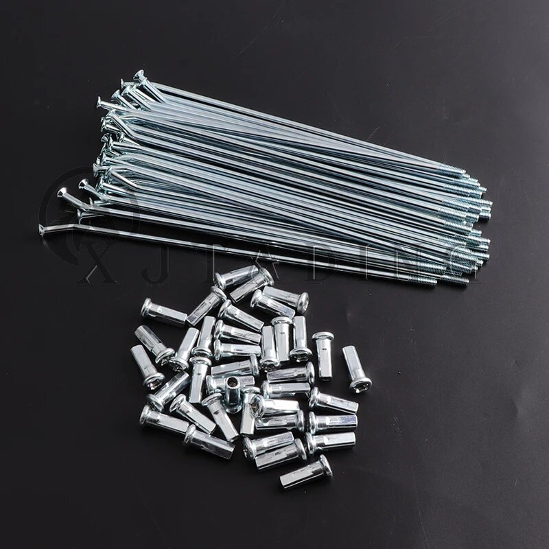 36 шт. мотоцикл 153 мм-187 мм 9G диаметр 3,5 мм спицы изгиб для мотокросса грязевой питбайк электрический велосипед детский велосипед колесные диски 36Pcs 153mm