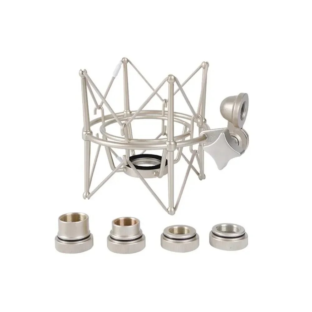 Амортизаторное крепление для микрофона Neumann U87 ZHANZHI белый