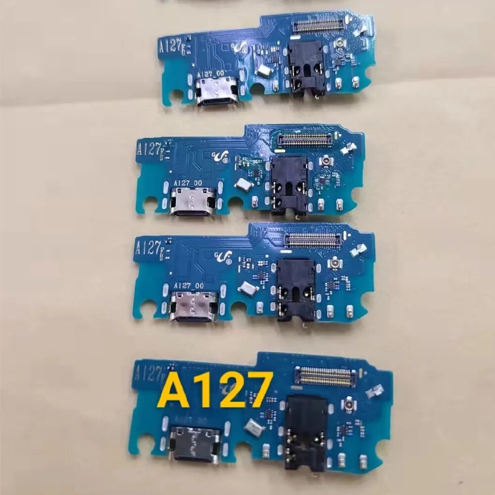 Зарядная док-станция для Samsung Galaxy A12 Nacho A12S SM-A127F/DSN, SM-A127F/DS, Стандартная плата зарядного устройства с USB-портом и гибким кабелем