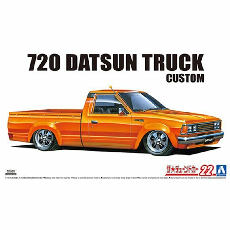 Сборная модель Машинка Aoshima-05840 1/24 720 Datsun Truck Custom 1982 car model kit
