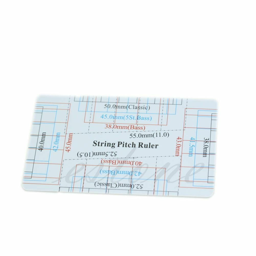 Аксессуары для струн, (1шт) линейка для измерения высоты струн