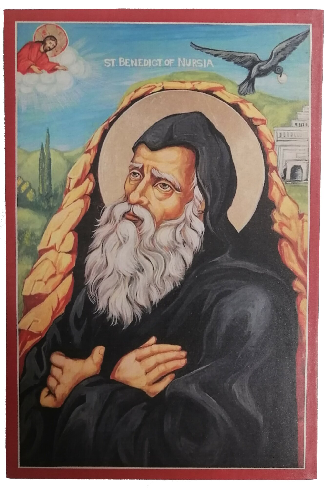 Святой Бенедикт Нурсийский, основатель Западного монашества