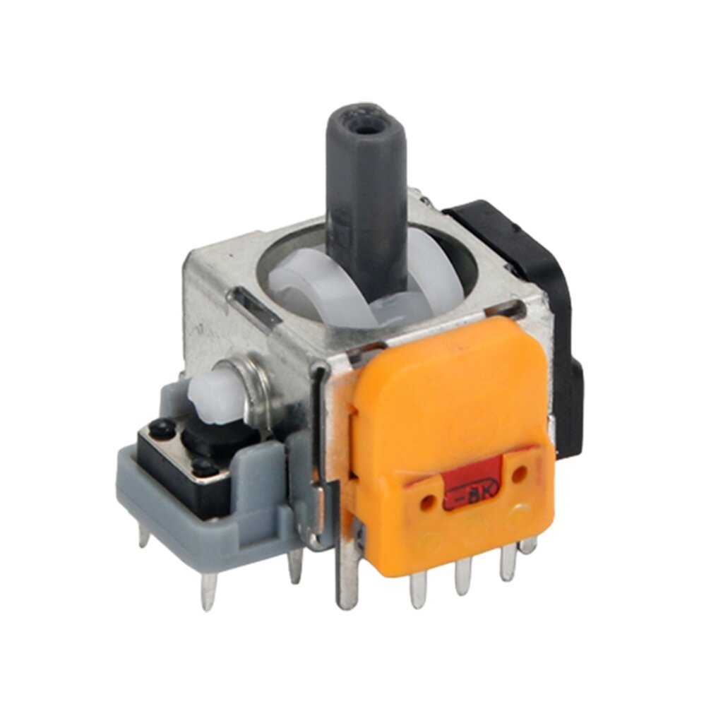 Джойстик с эффектом Холла, Рокер, 3D Аналоговый Сенсорный Модуль, Потенциометр для большого пальца, Заменяющая Деталь, Совместимая с одним Контроллером