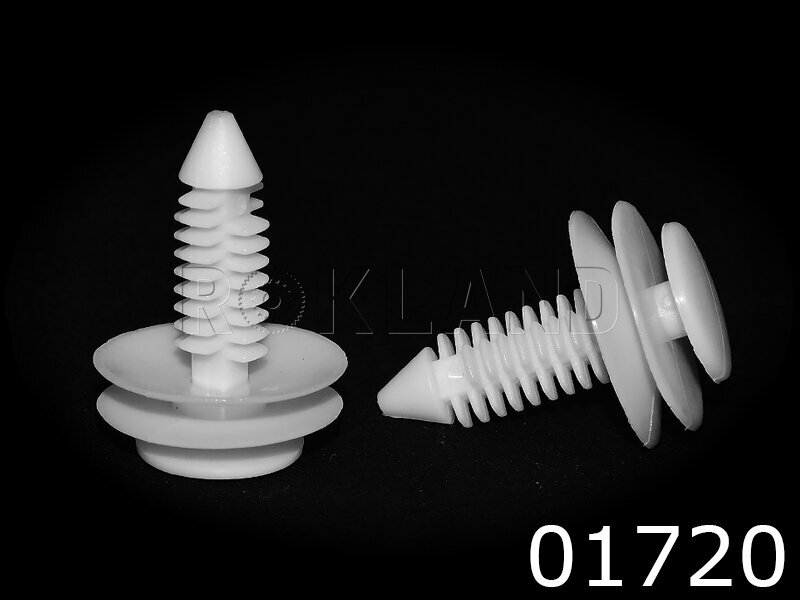 10шт - 01720 клипса автомобильная FORD ROKLAND