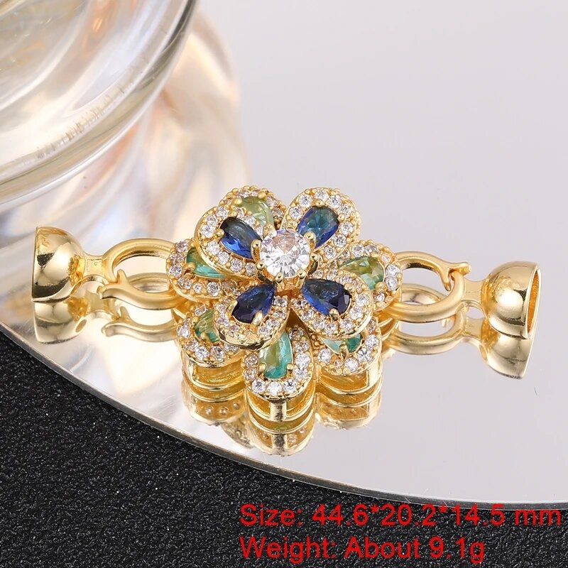 Застежки Juya из позолоченного золота 18K для украшений