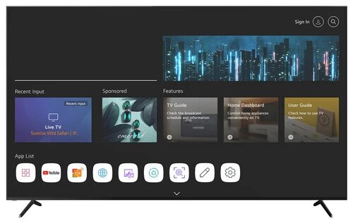 Konka Q85 / 85" (216 см) LED-телевизор Konka Q85 черный [Direct LED, QLED, 4K UltraHD, Wi-Fi, 60 Гц