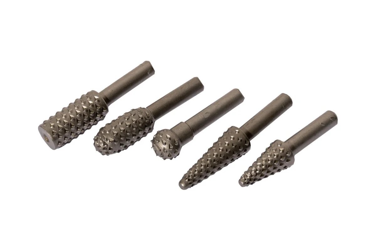 REDVERG Набор шарошек стальных по дереву (5 шт) (500505) 6687568