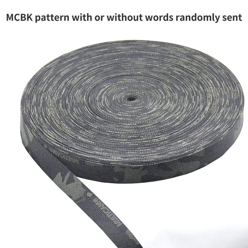 Камуфляжная тесьма MC MCBK 25 мм 5 м MCBK (randomly sent)