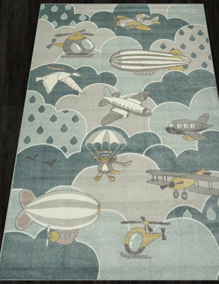 Ковер C225 - MULTICOLOR - Прямоугольник - коллекция IZUMRUD (1.6 х 2.3 м)