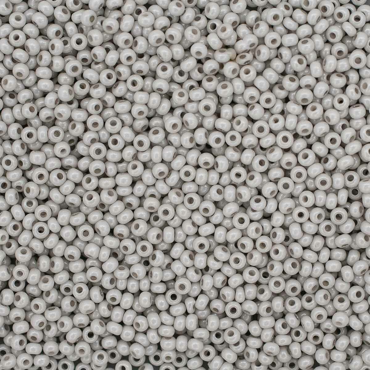 Бисер PRECIOSA Мелованный 10/0, круглое отверстие, цвет 16249, 5х20 г