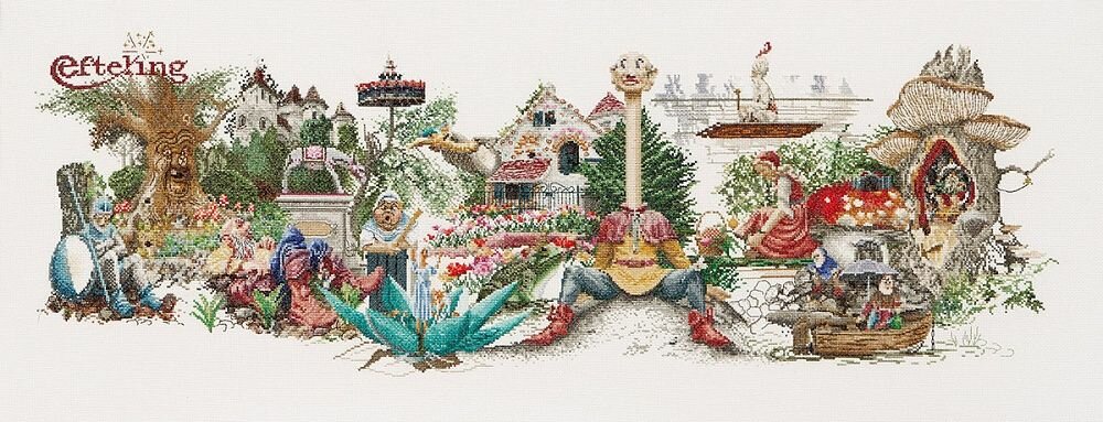 Набор для вышивания Thea Gouverneur Efteling, 80х30 см (ND. TG.2041A)
