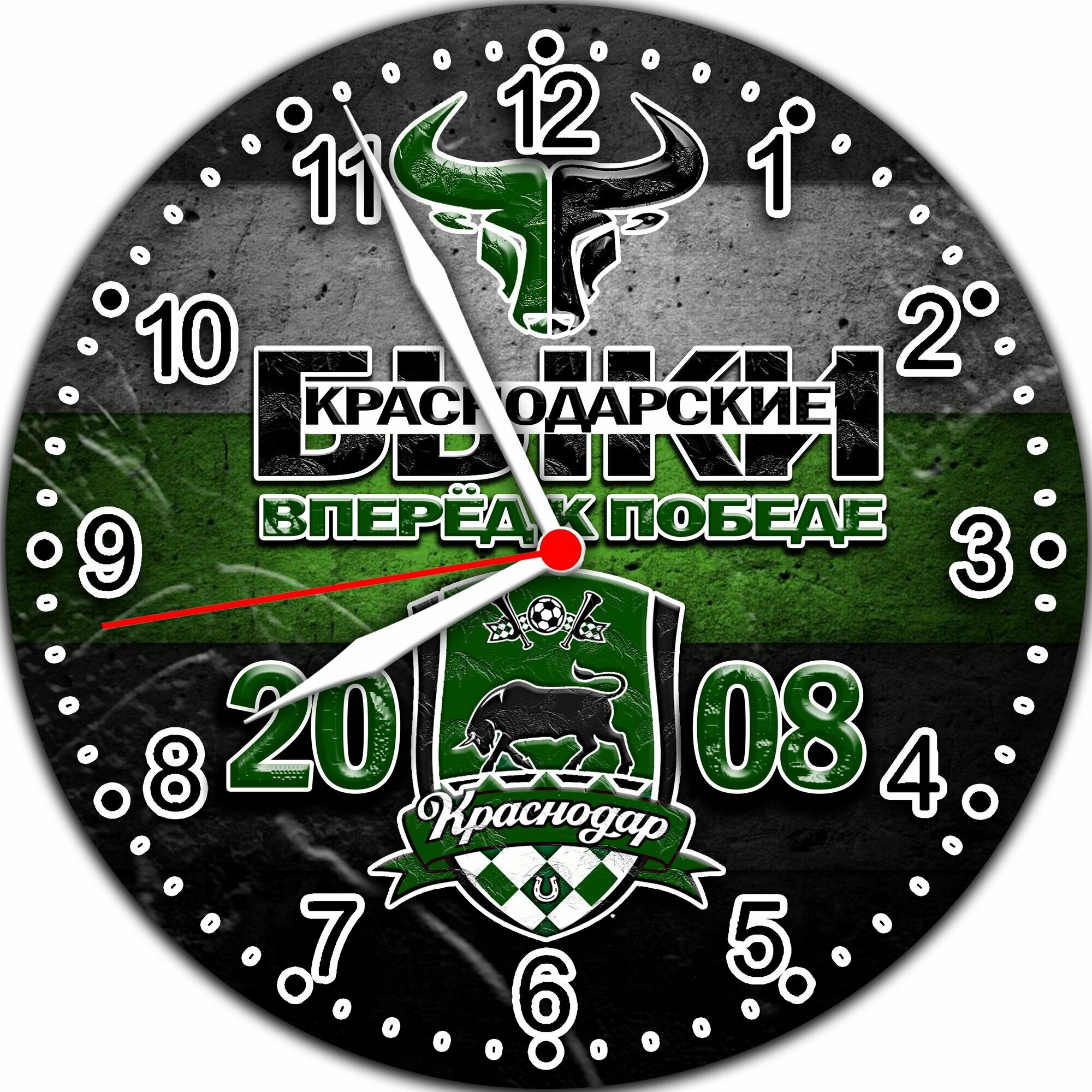 Часы футбол спорт из древесины прессованной (МДФ) D-27 см - 5 мм, Настенные и Настольные с подставкой в комплекте, Уникальные, Эксклюзив бесшумные/На подарок