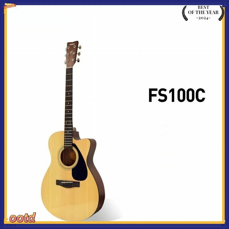 Yamaha Акустическая гитара Ямаха fs100c 6-струнная, корпус Ель 4/4