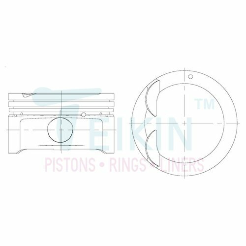 Поршень Teikin 51136050