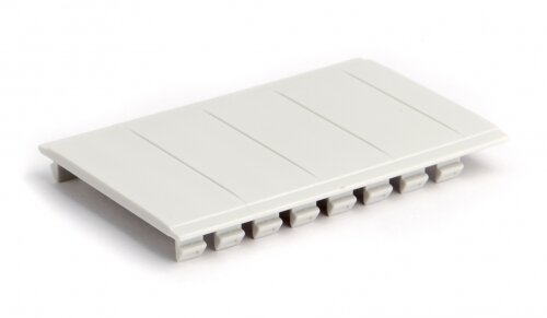 Заглушка DKC 87165, для настенных щитов, IP65, RAL7035, 4 штуки