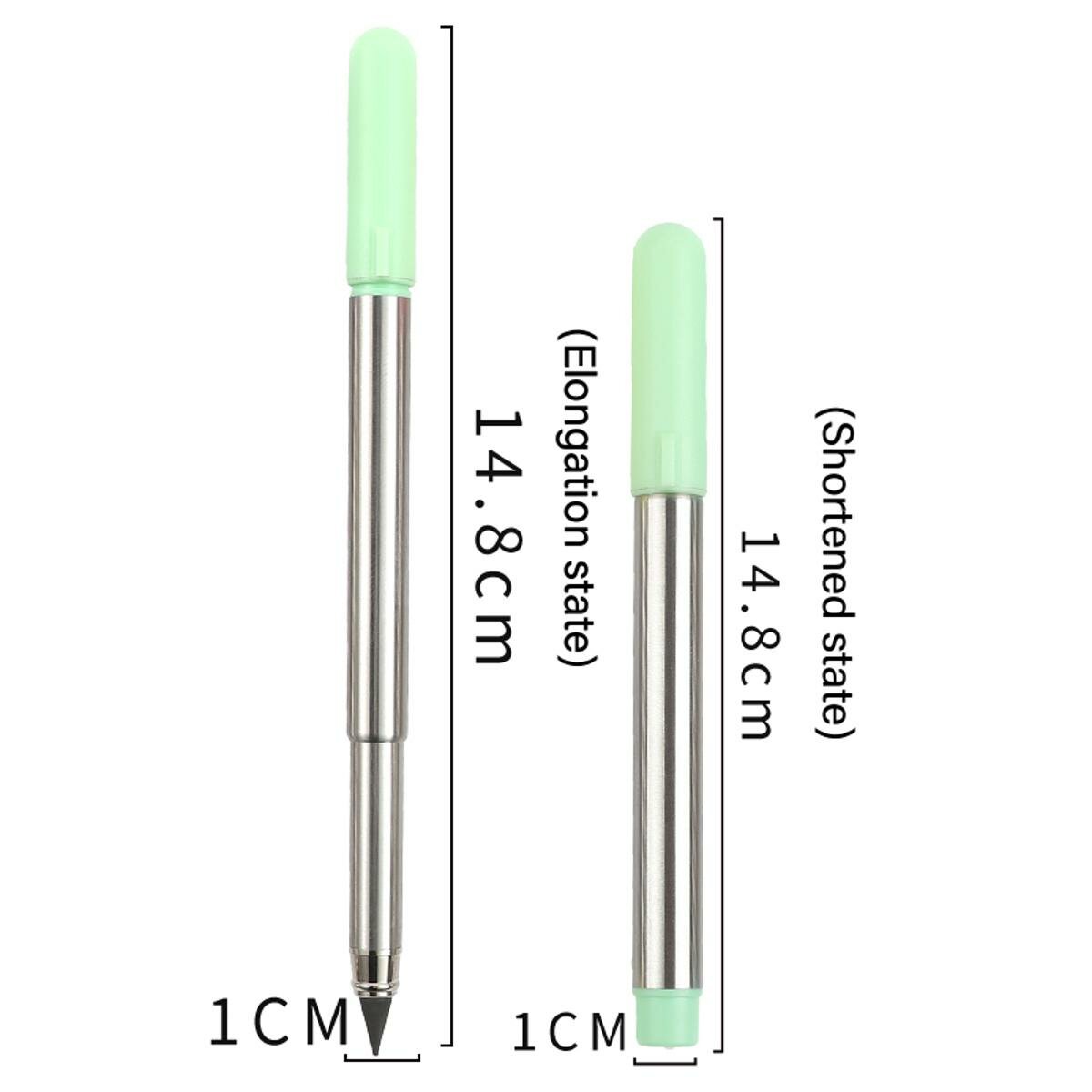 Творческий выдвижной карандаш может прослужить для письма металлическая ручка для подписи