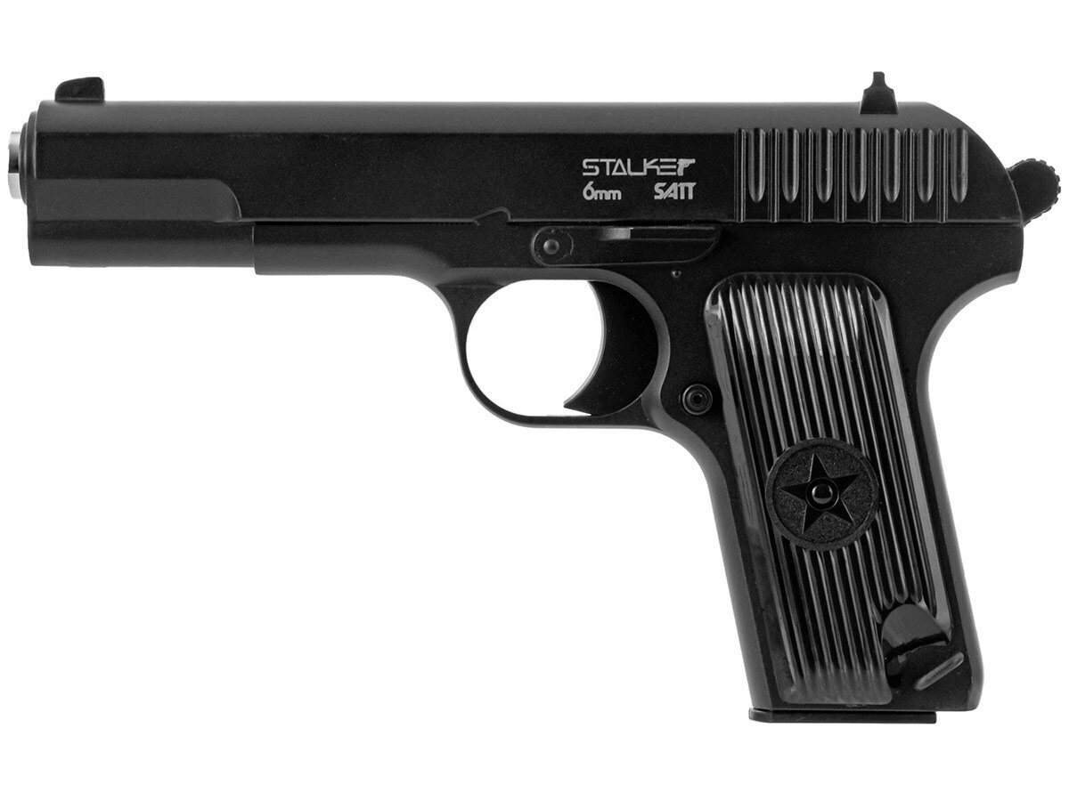 Пистолет Пневматический Stalker Satt Spring (Тт), К.6Мм