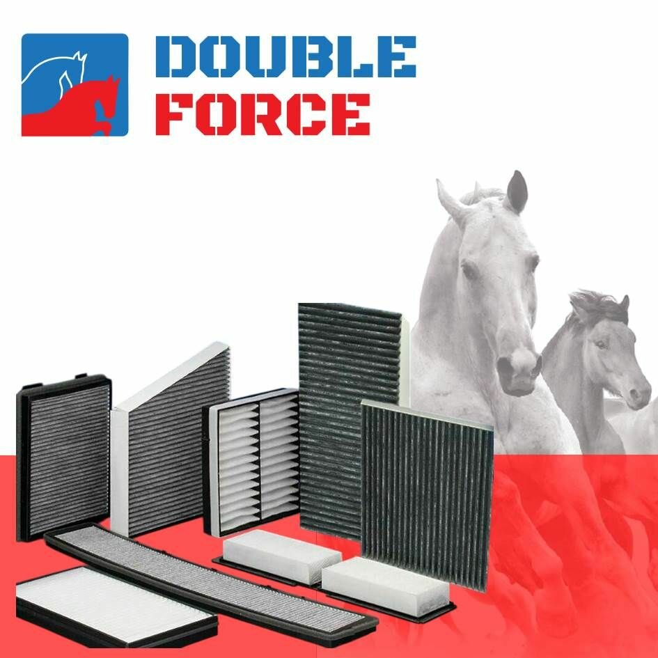 Фильтр салонный DFC10118 Double Force Mazda Demio DE3AS; DE5FS; OEM D651-61-J6X