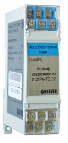 Барьер искрозащиты искра-тп.01 овен