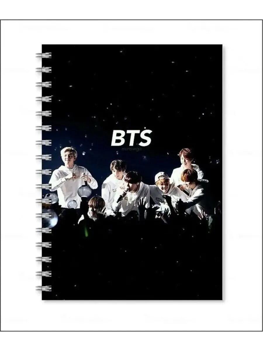 Тетрадь BTS, БТС №10, А4