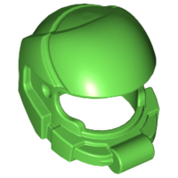 Minifigure, Headgear Helmet Space, 87781 Bright Green U