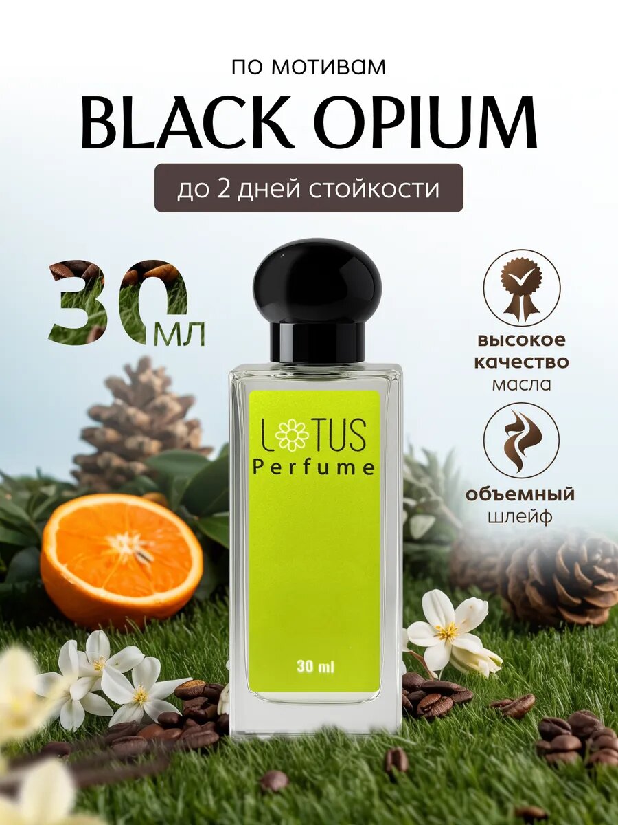Духи по мотивам Black Opium