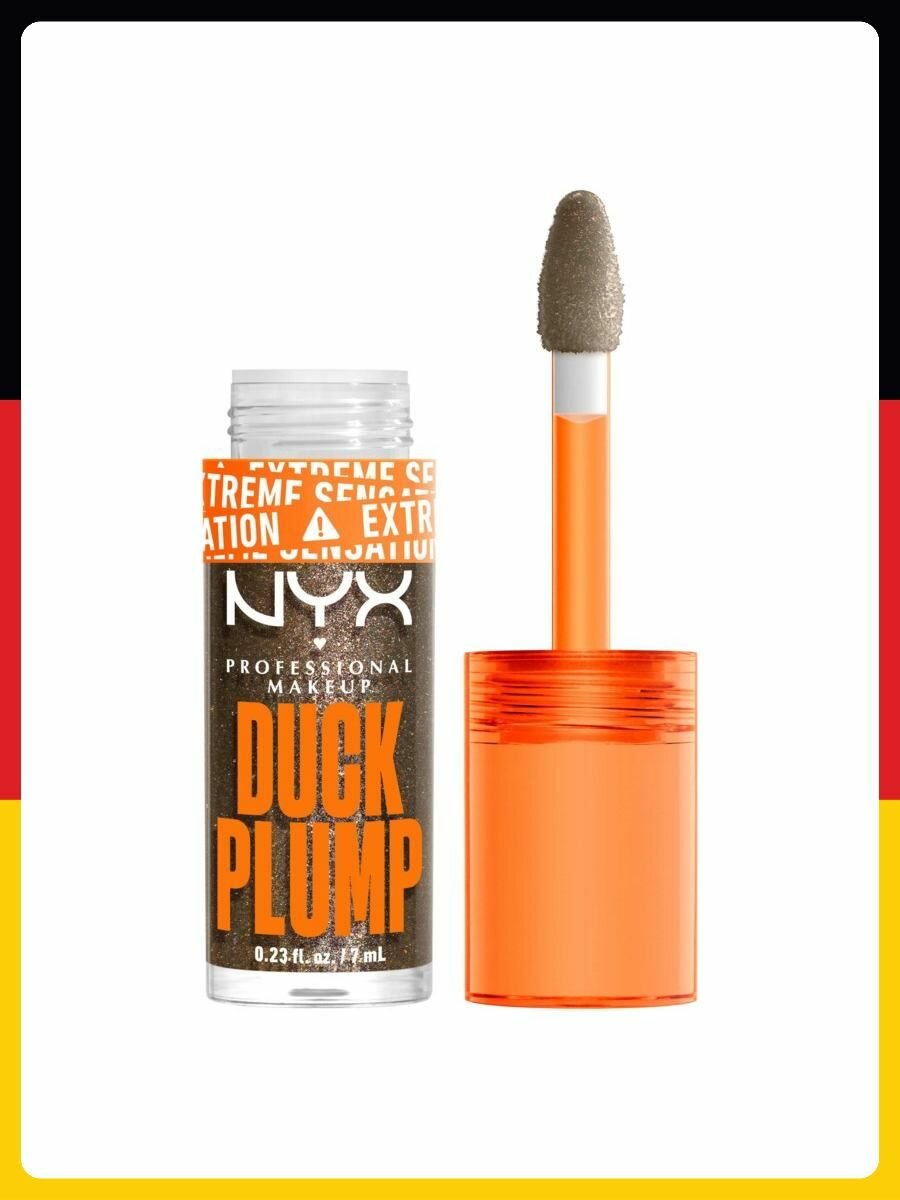 Блеск для губ NYX PROFESSIONAL MAKEUP Duck Plump Trickz Lip Lacquer 21 Onyx - Pected