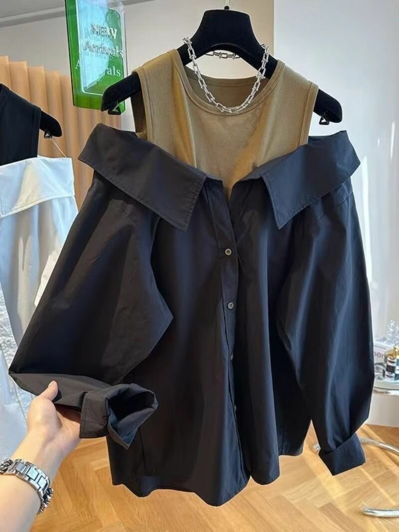 Рубашка , размер 54, black — фото 1