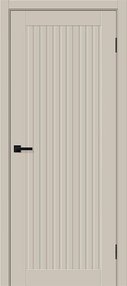 BRAVO Межкомнатная дверь 200*80, Браво-40, Cream Silk , ПЭТ 200*80 Cream Silk