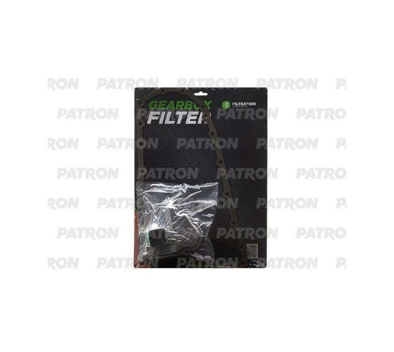Patron фильтр акпп с прокладкой nissan x trail t31 07 13, qashqai 07 13 pf5118