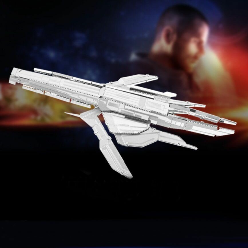 Металлический конструктор / 3D конструктор / Сборная модель Турианский крейсер Turian Cruiser