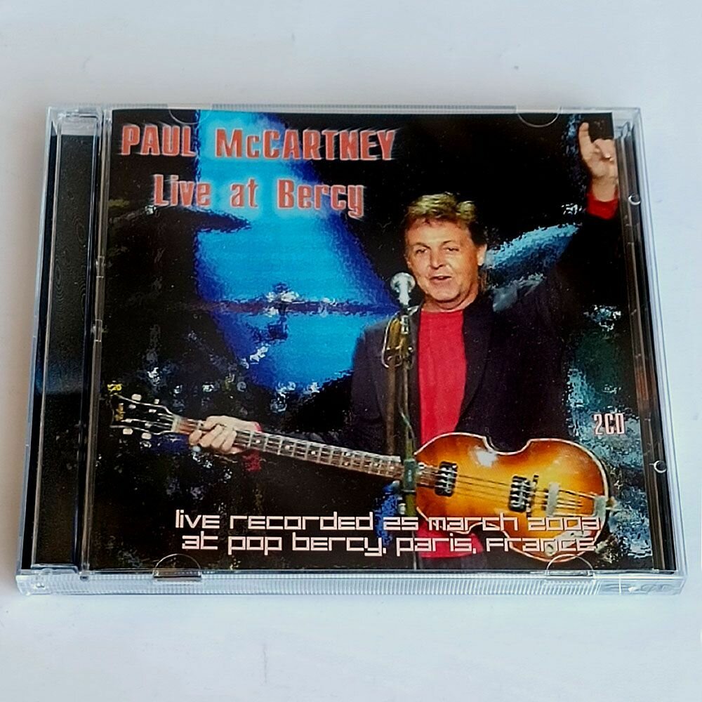 PAUL McCARTNEY - LIVE AT BERCY Paris France 2003 Back in the World Tour 2CD (компакт диск, концерт)