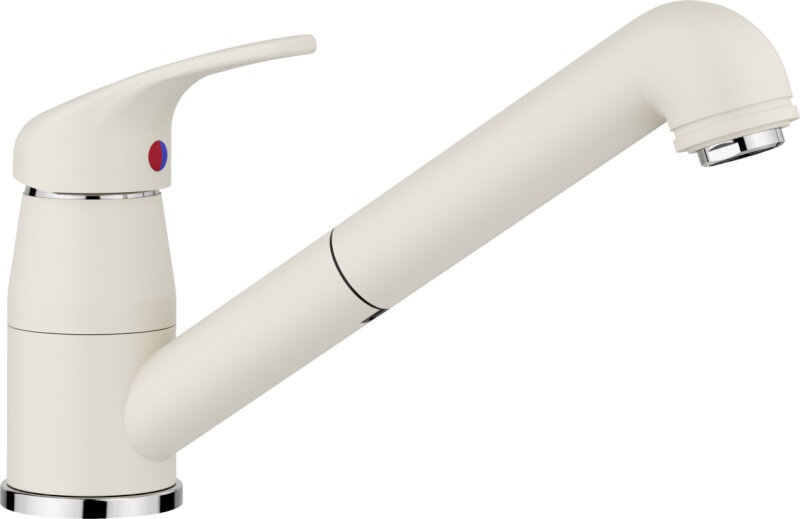 Смеситель Blanco DARAS-S мягкий белый