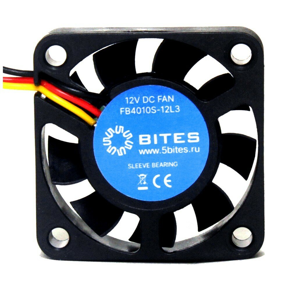 5bites Вентиляторы Вентилятор FB4010S - 12L3 40X10 SLEEVE 5000RPM 3P