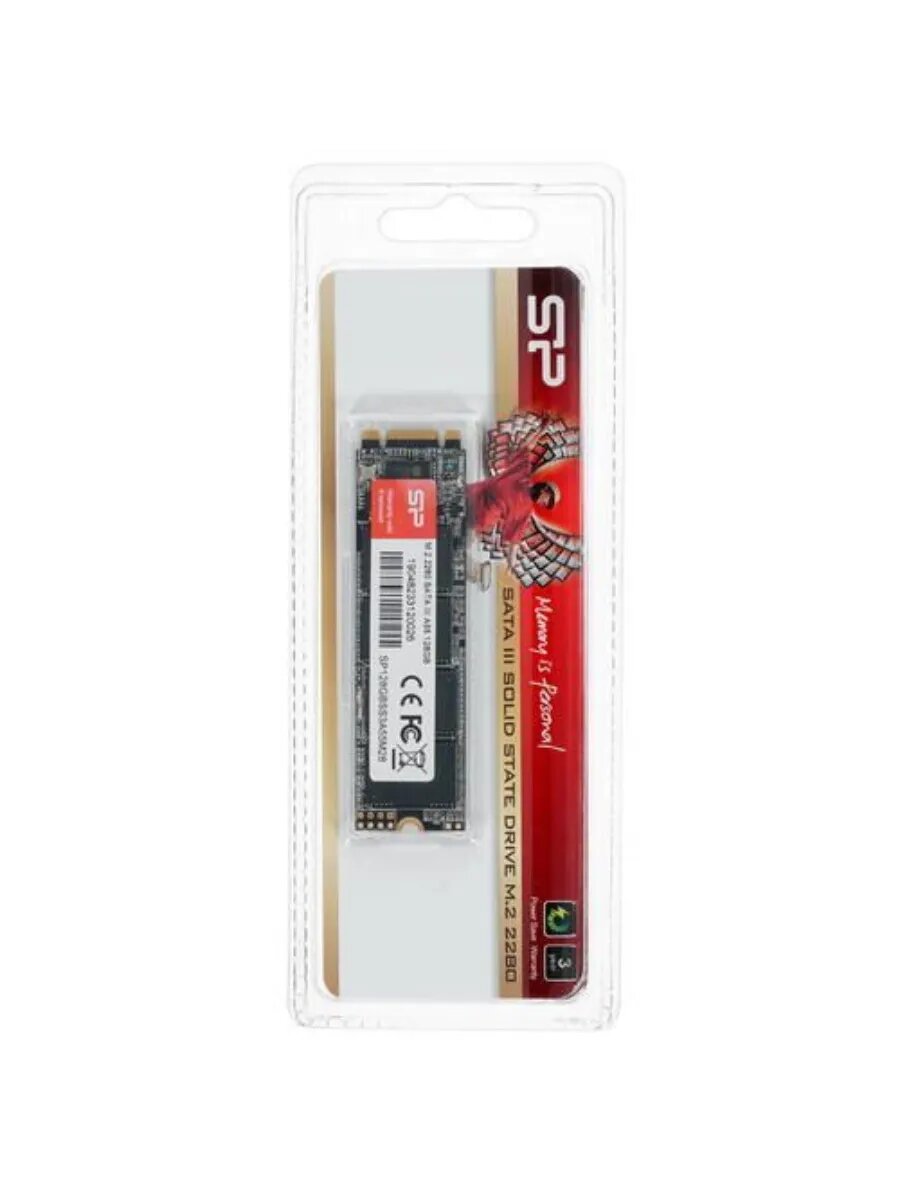 128 МБ M.2 SATA накопитель A55 SP128GBSS3A55M28 - SATA3