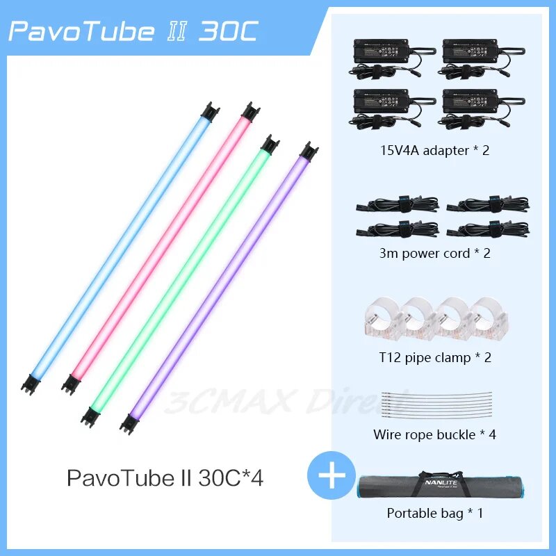 Nanlite PavoTube II 30C-4 RGB LED лампа