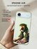 Чехол на Apple iPhone Air / Айфон Айр с принтом "Брр брр патапим 2", прозрачный